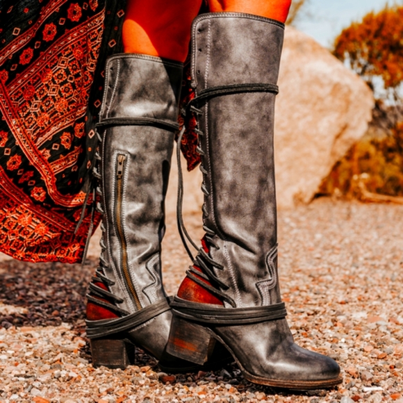 Freebird by Steven | Shoes | Freebird Coal Boots Stone | Poshmark